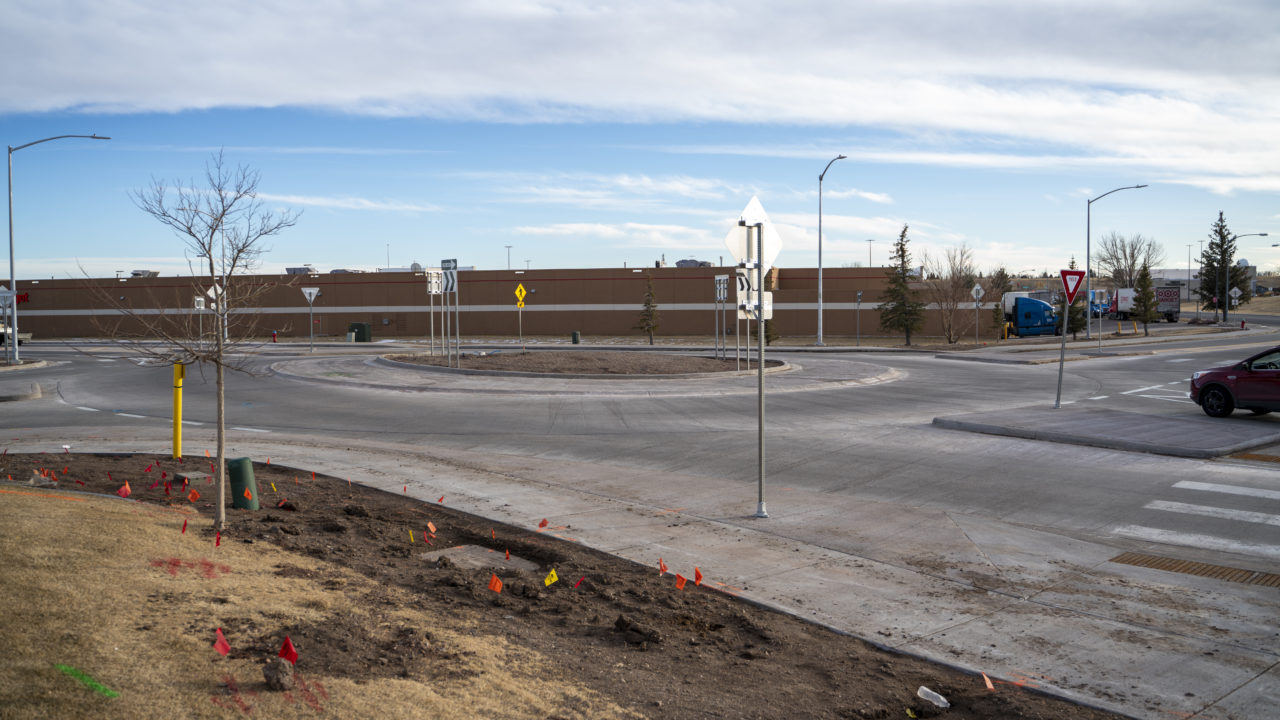 Prairie Avenue and Frontier Mall Roundabout - Cheyenne MPO